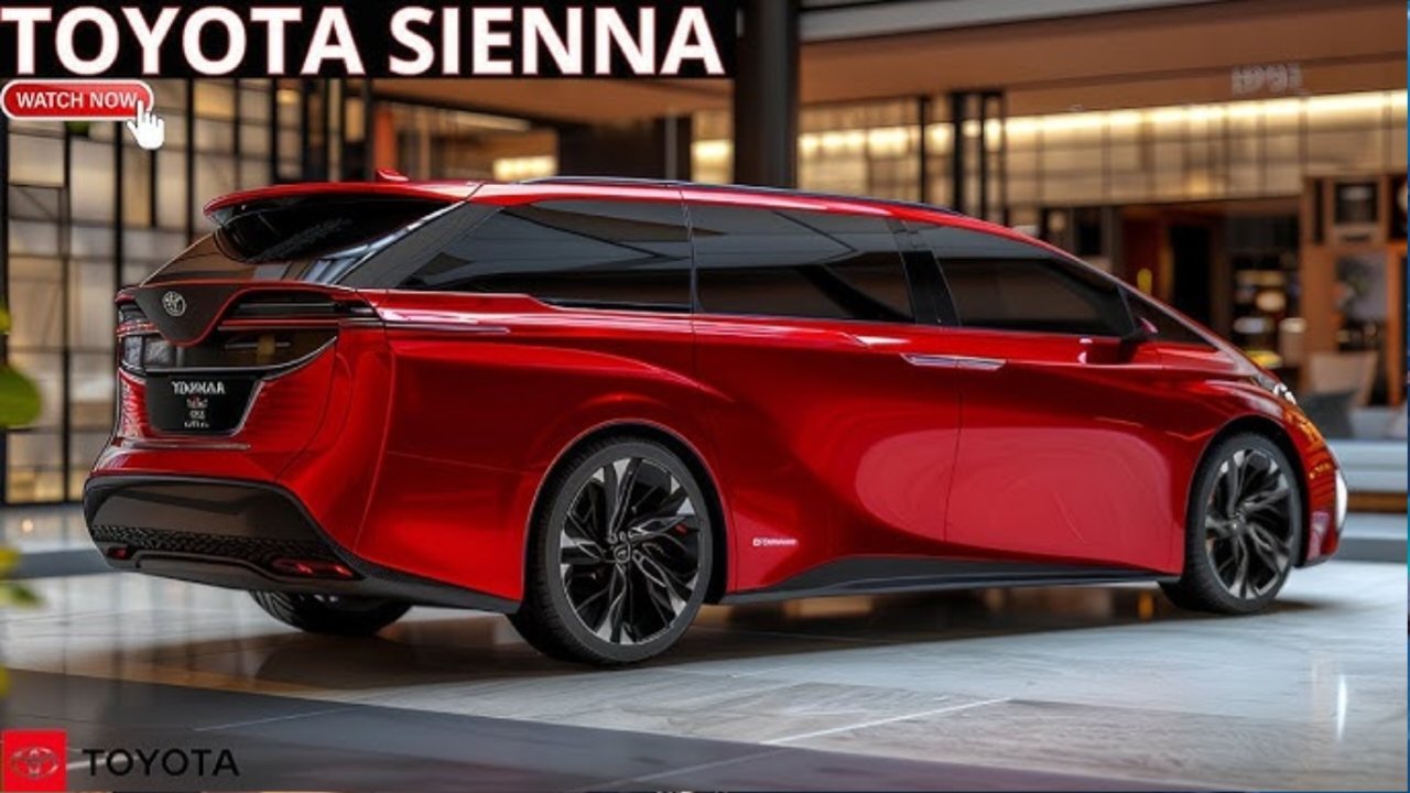 Toyota Sienna 2025 Breaks Every Limit 36 MPG Hybrid Power, Futuristic ...